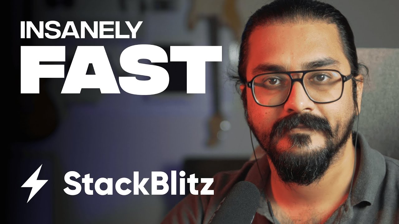 Code Insanely Fast With Stackblitz Inside Your Browser Youtube