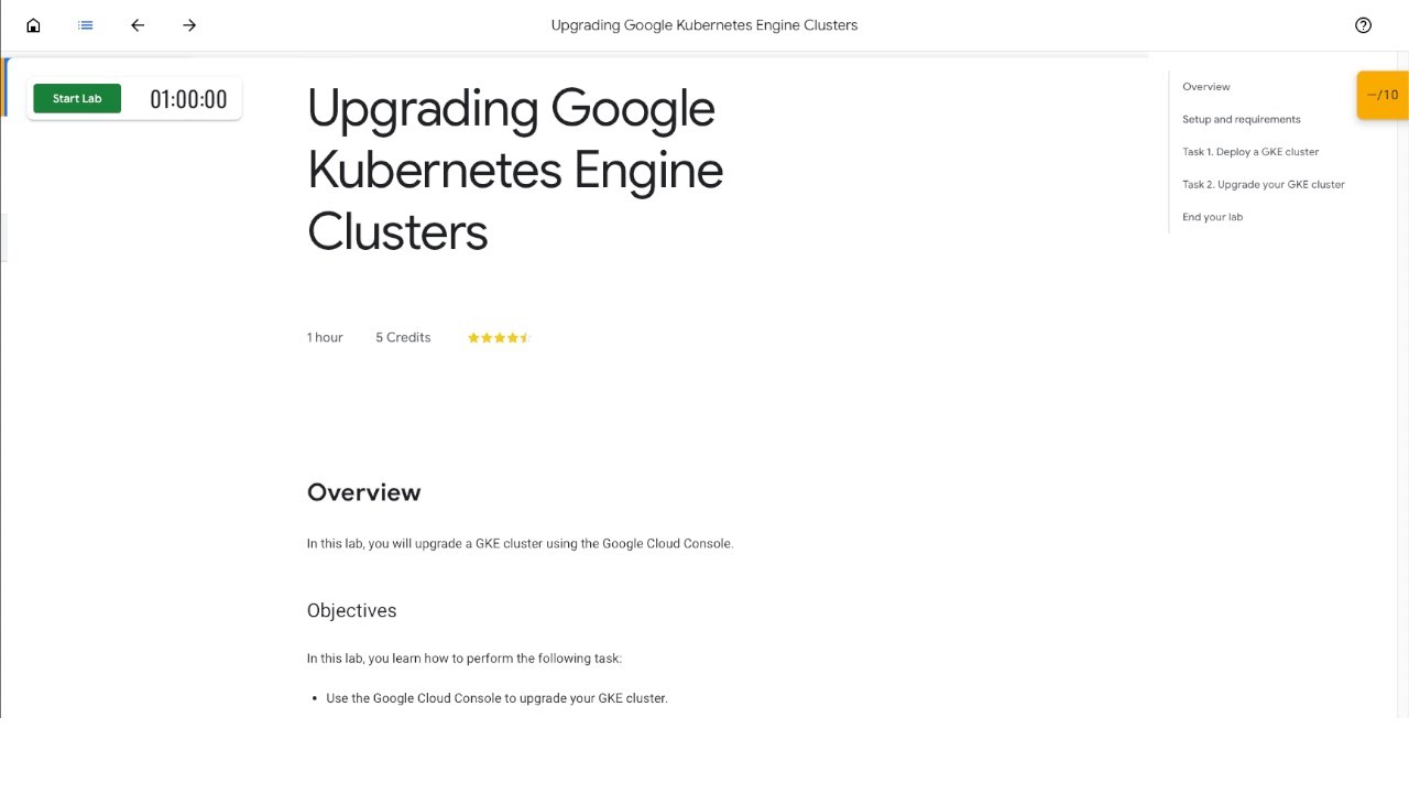 Qwiklabs Upgrading Google Kubernetes Engine Clusters Youtube