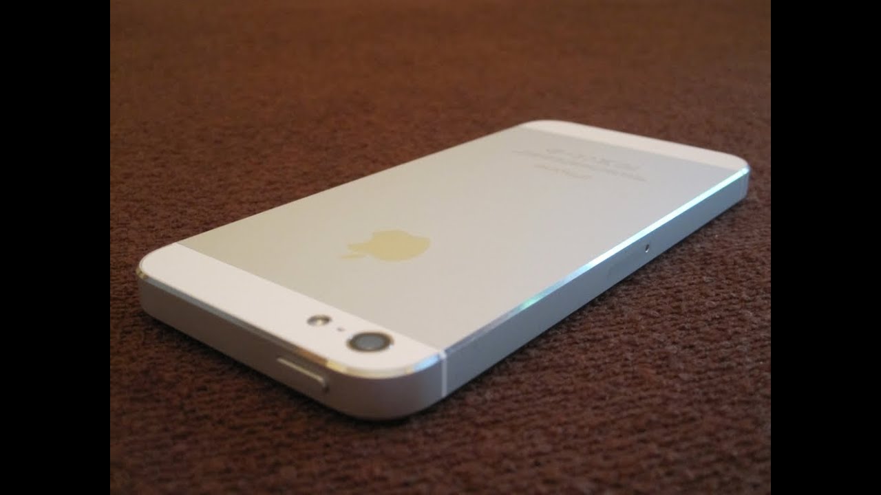 Iphone 5 Unboxing Tour Youtube
