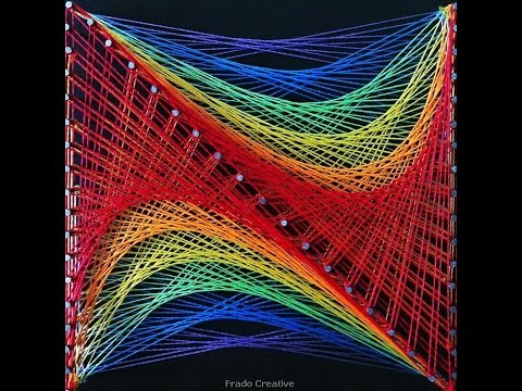 40 Best String Art Part 1 Youtube
