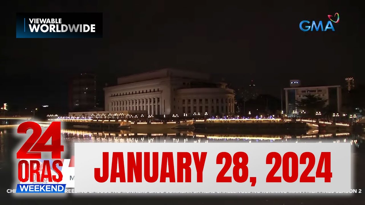 24 Oras Weekend Express January 28 2024 Hd Youtube