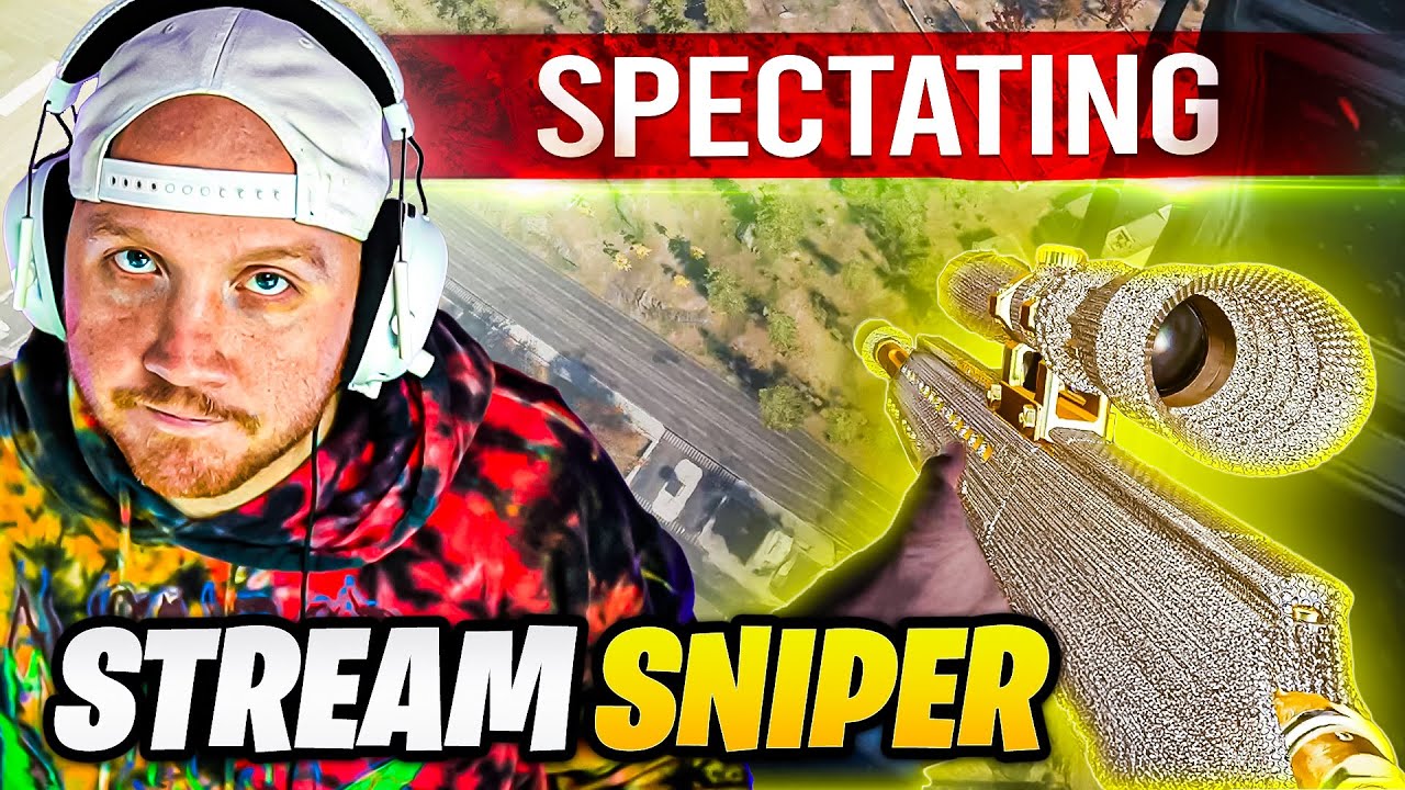 Spectating A Sniper Stream Sniper Youtube