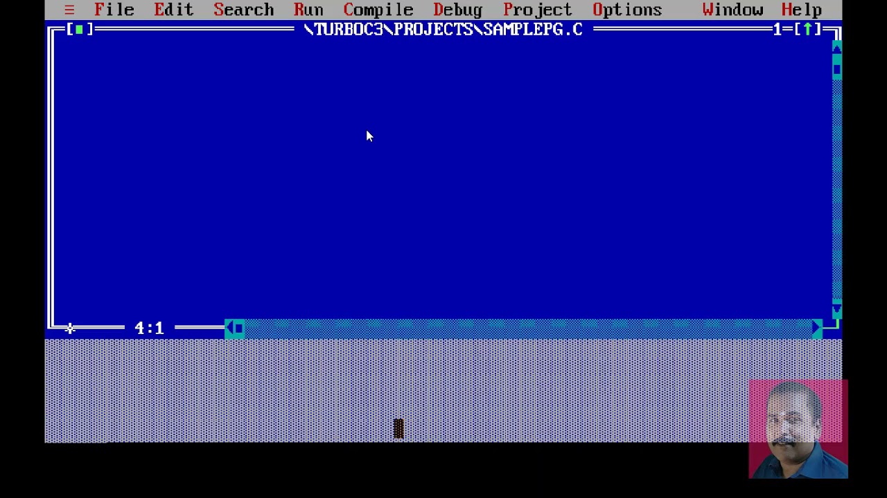 Programming In C Lab Editor Introduction Video Youtube