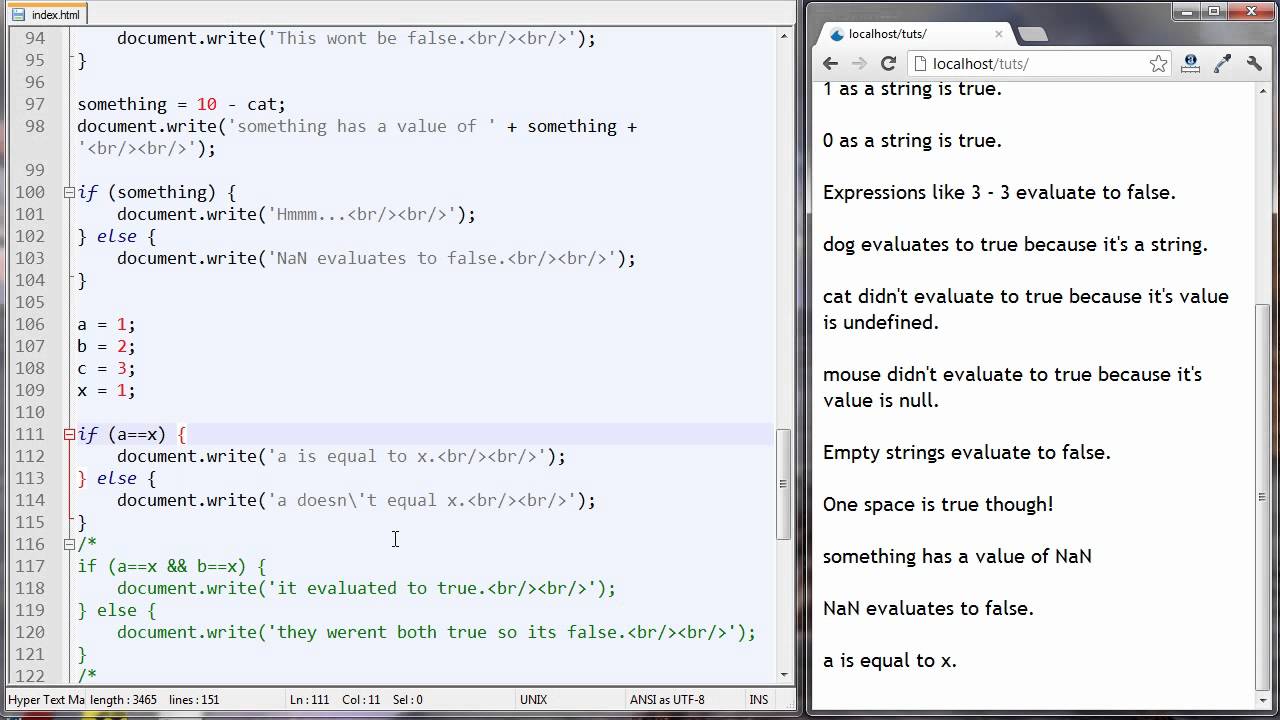 Javascript Tutorial 8 Conditional If Else If Statements Youtube