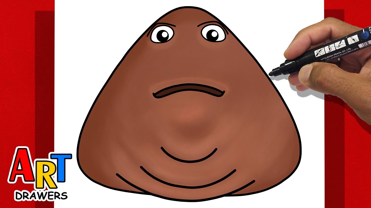 How To Draw Pou Now Updated Youtube
