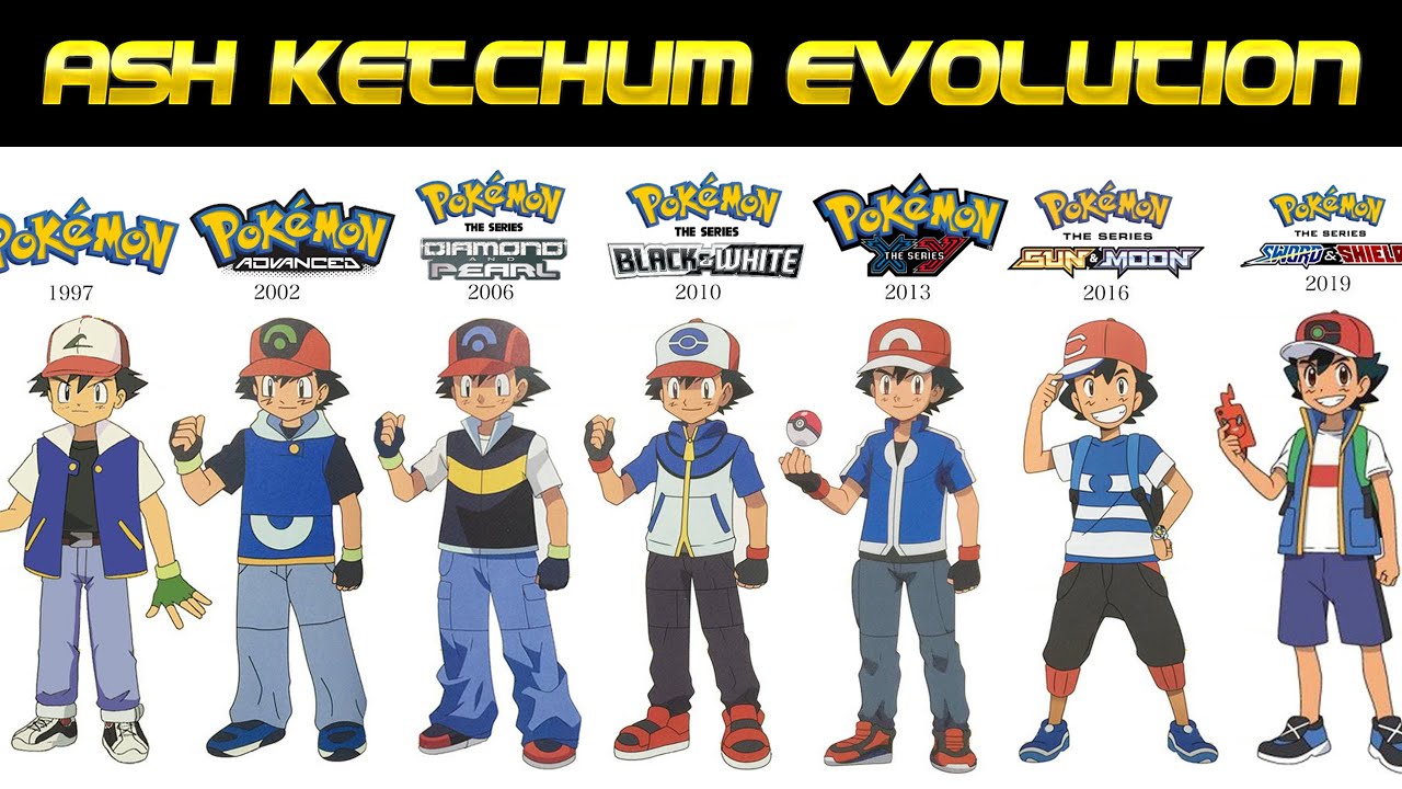 Evolution Of Ash Ketchum S Hat In Pokemon Anime Pokemon Coco Movie