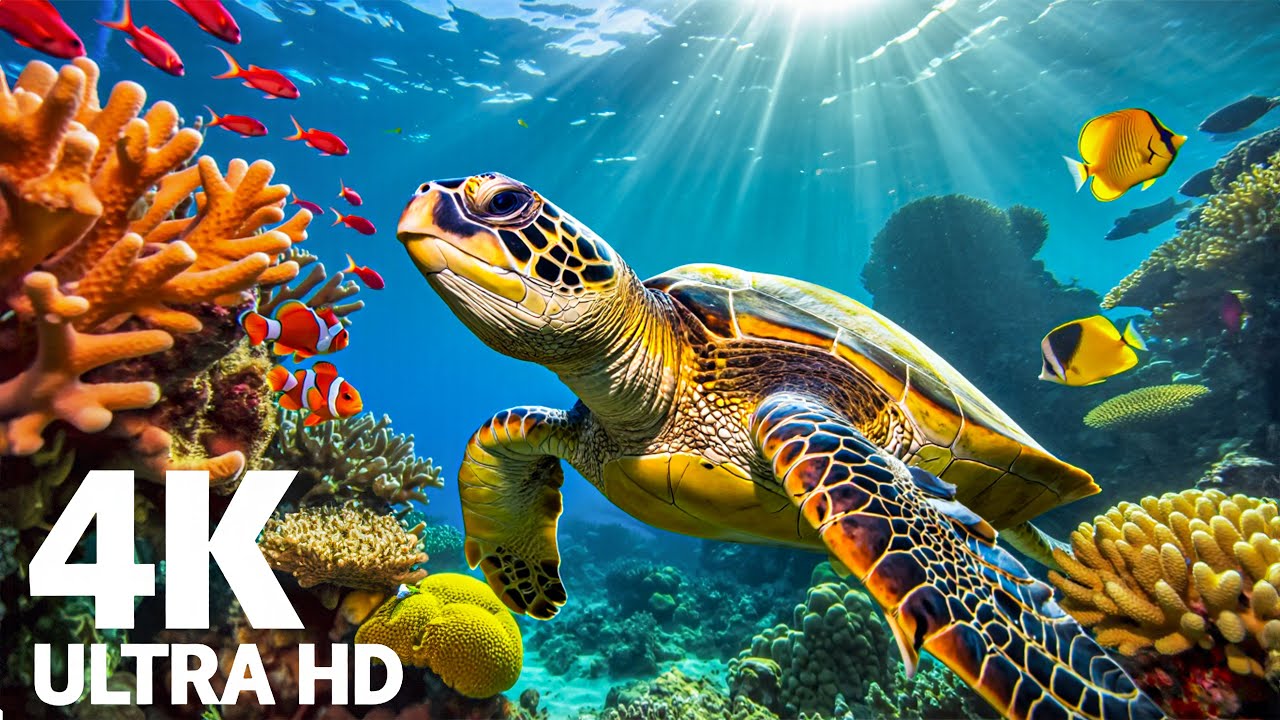 Marvel At Sea Animal In The Best 4k Ultra Hd Aquarium Dive Into The