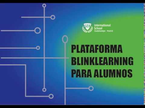 Plataforma Blinklearning Para Alumnos Youtube