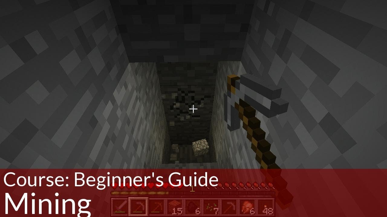 Course Beginner S Guide To Minecraft Mining Youtube