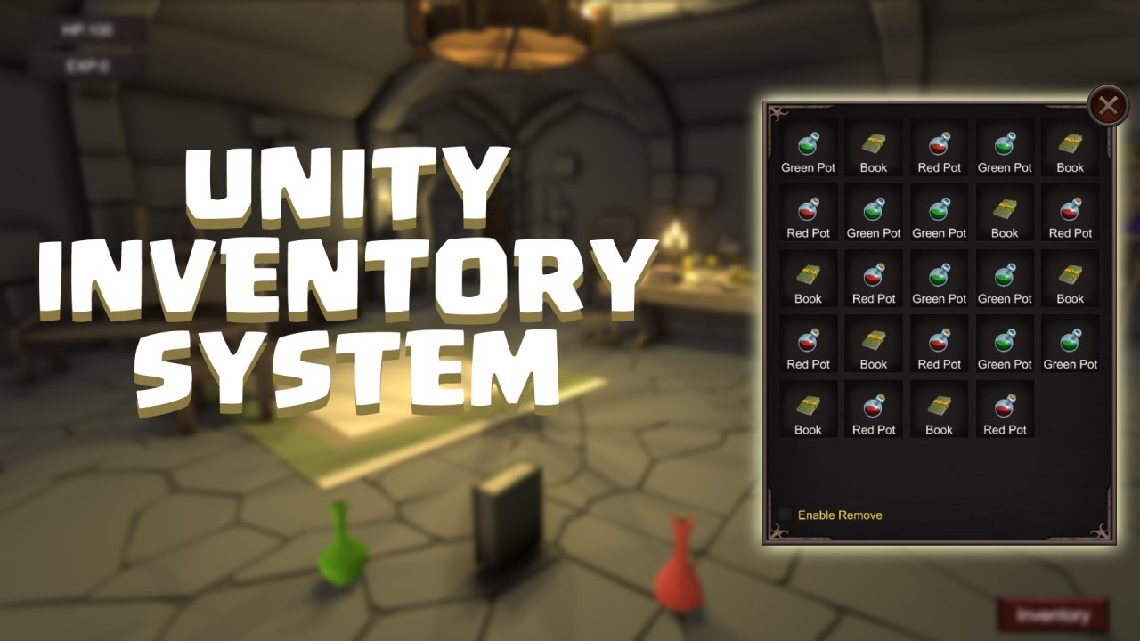 Unity Inventory System Easy Tutorial Youtube