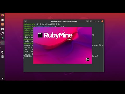How To Install Rubymine 2020 1 On Ubuntu 20 04 Or Linux Youtube