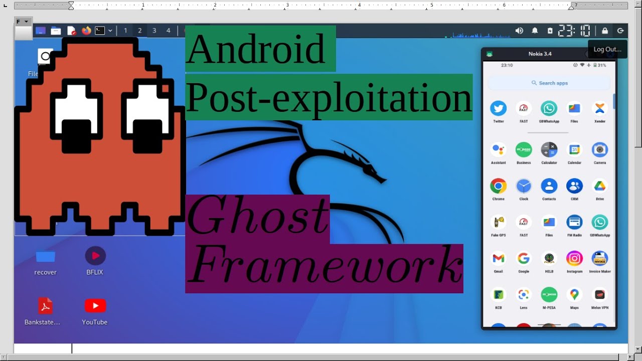 Ghost Framework Android Post Exploitation Framework Youtube