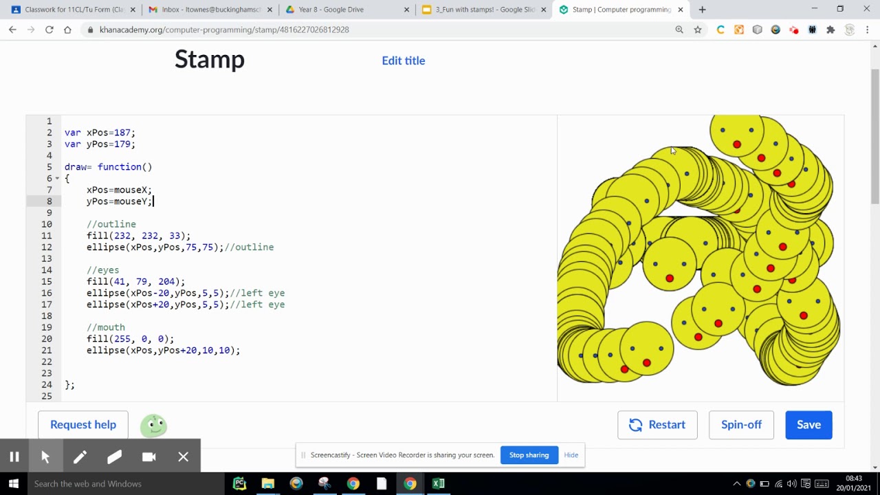 Mouseispressed Example Youtube