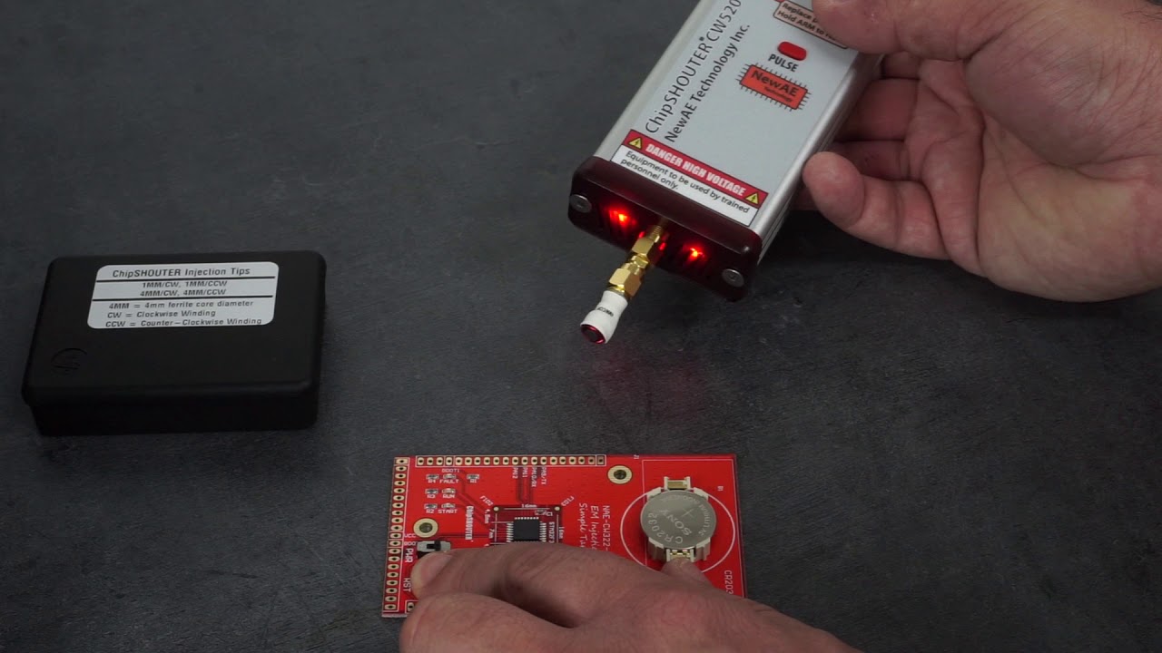 Chipshouter Test Simple Target Youtube