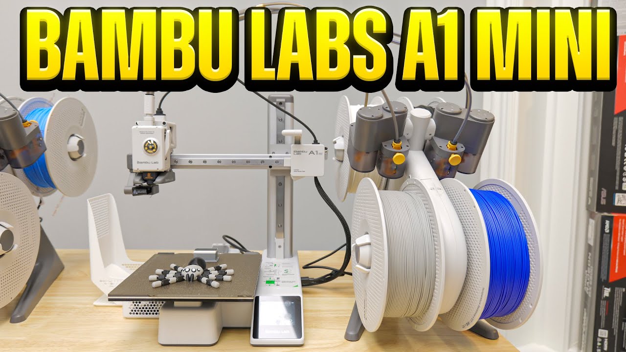 Bambu Labs A1 Mini Review Unboxing Testing Ams Lite Combo Youtube