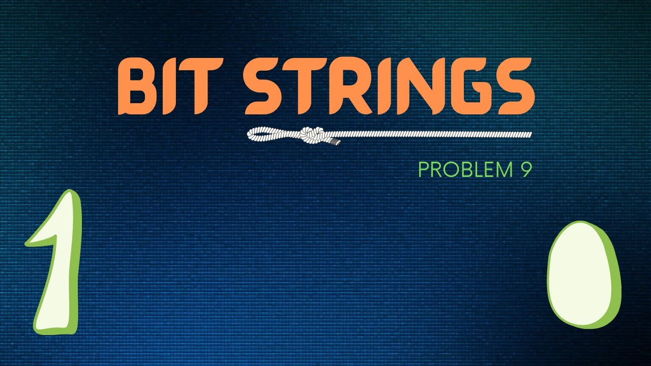Bit Strings Cses Problemset Solution Problem 9 Youtube