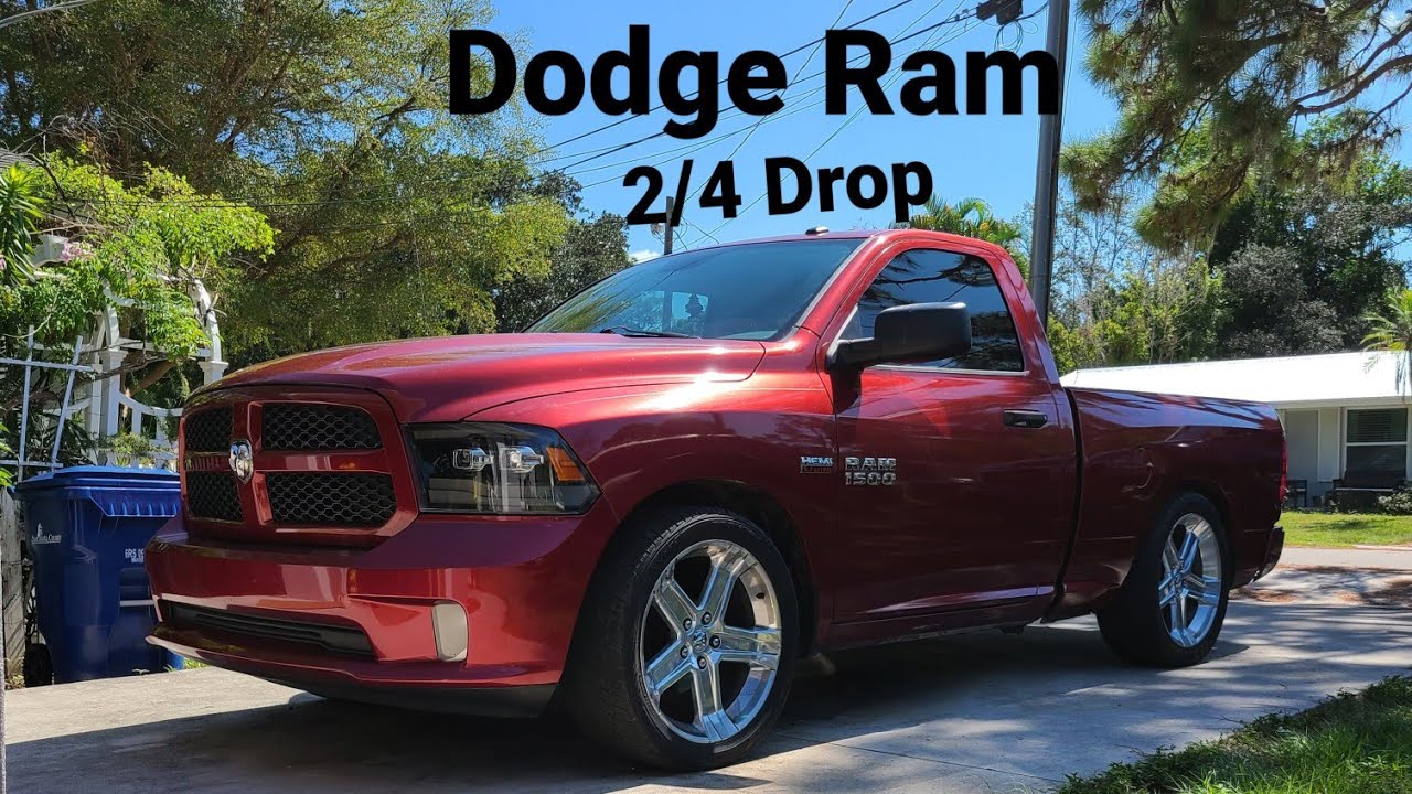 Drop Kit On A 14 Dodge Ram Youtube
