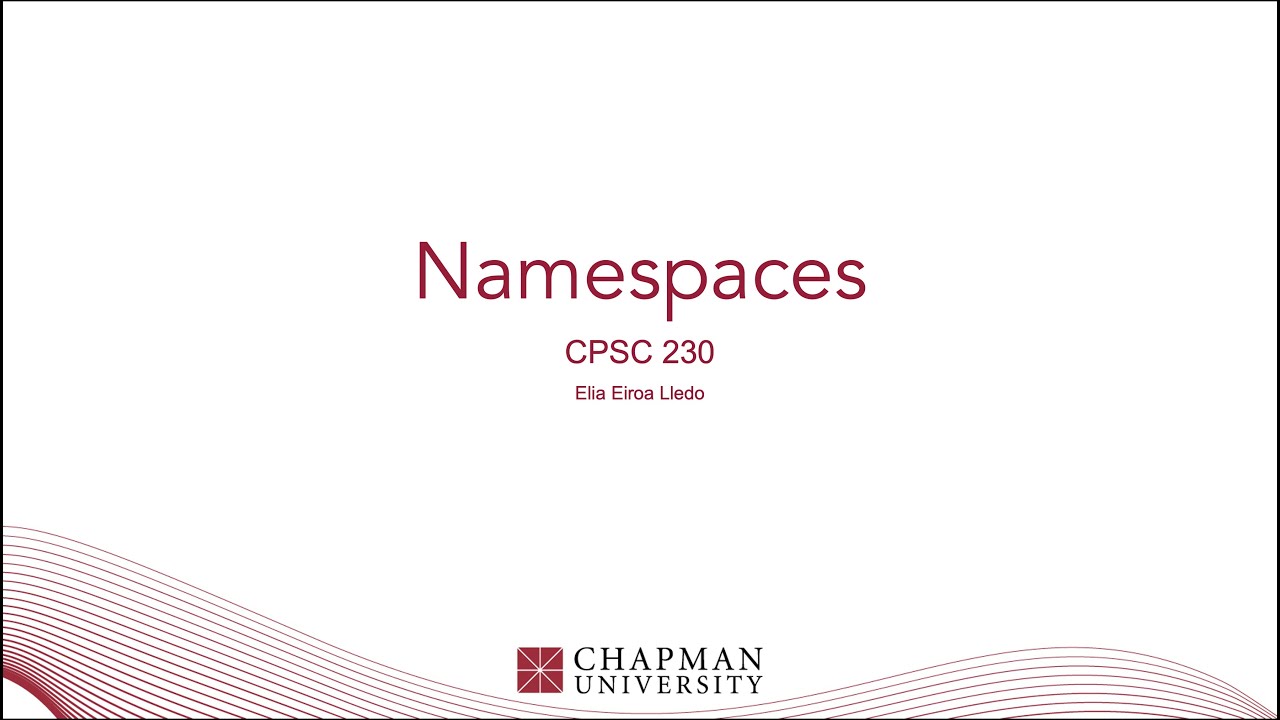 Namespaces Youtube