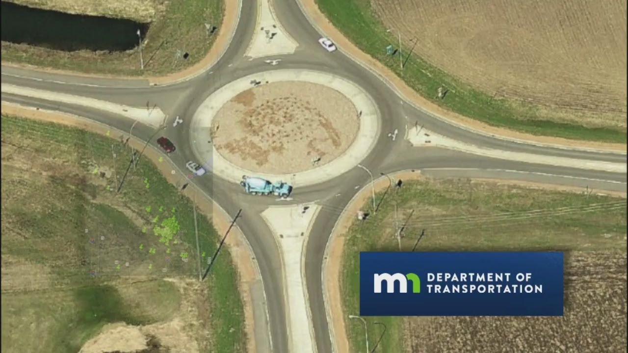 Mndot Roundabouts Increasing Road Safety Youtube