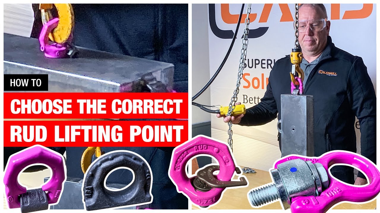 How To Choose The Correct Rud Lifting Point Youtube