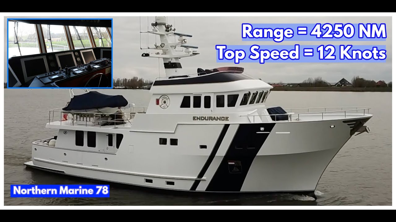 1 4m Long Range Explorer Yacht Northern Marine 78 Youtube