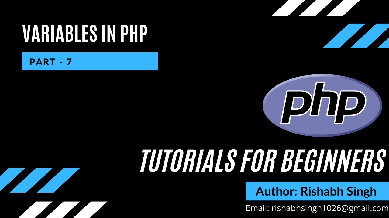 Part 7 Variables In Php Php Tutorials For Beginners In Hindi