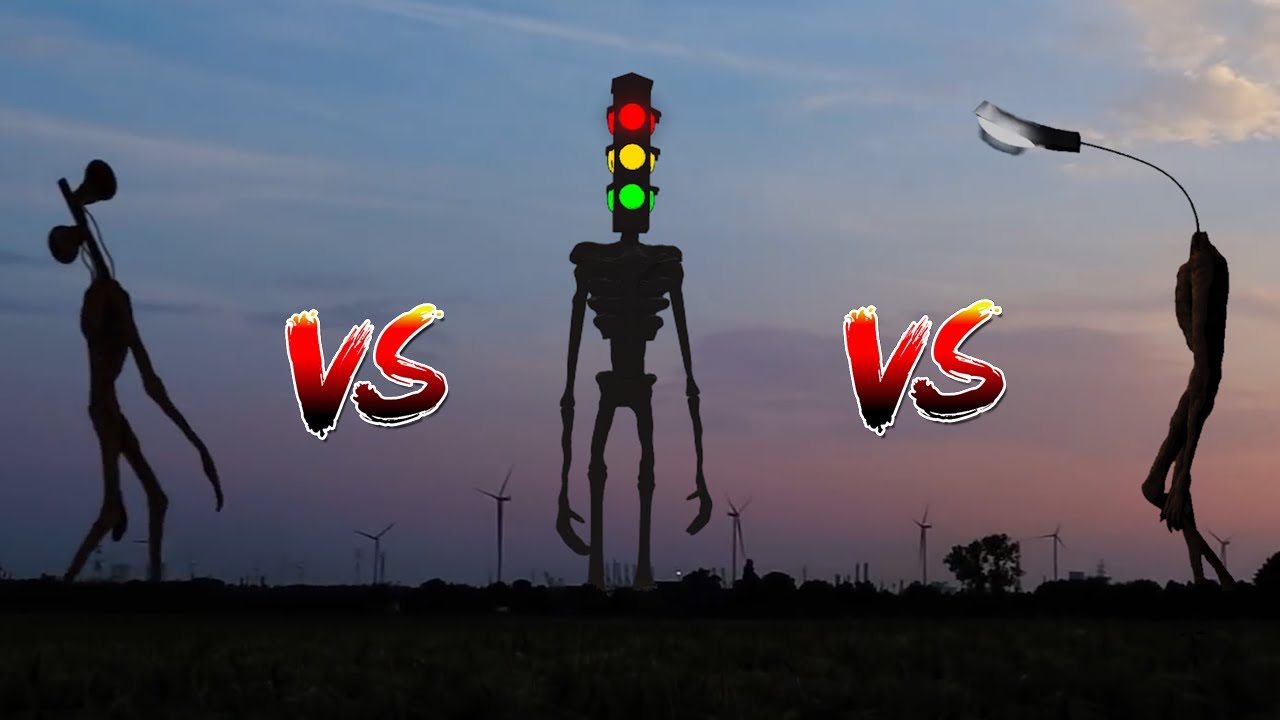 Siren Head Vs Traffic Light Head Vs Light Head Youtube