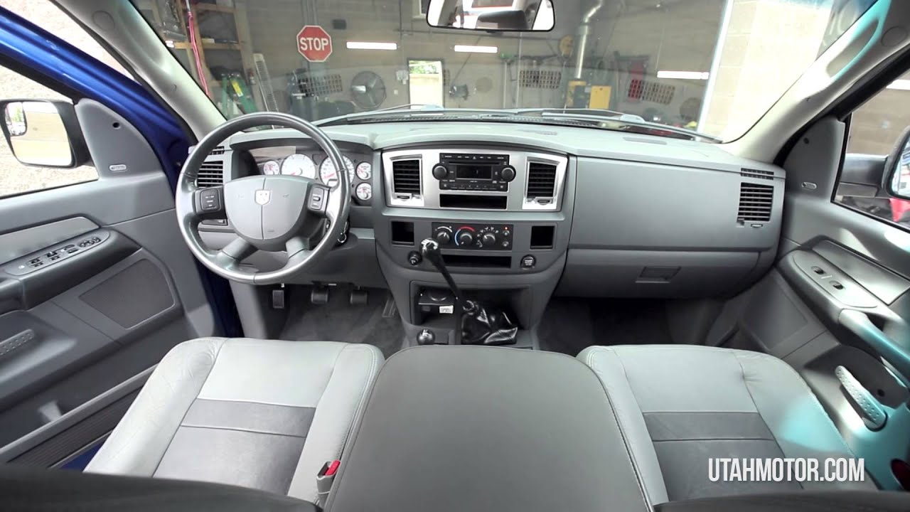 2007 Dodge Ram 2500 Slt 5 9l Cummins 6 Speed Manual Utah Motor