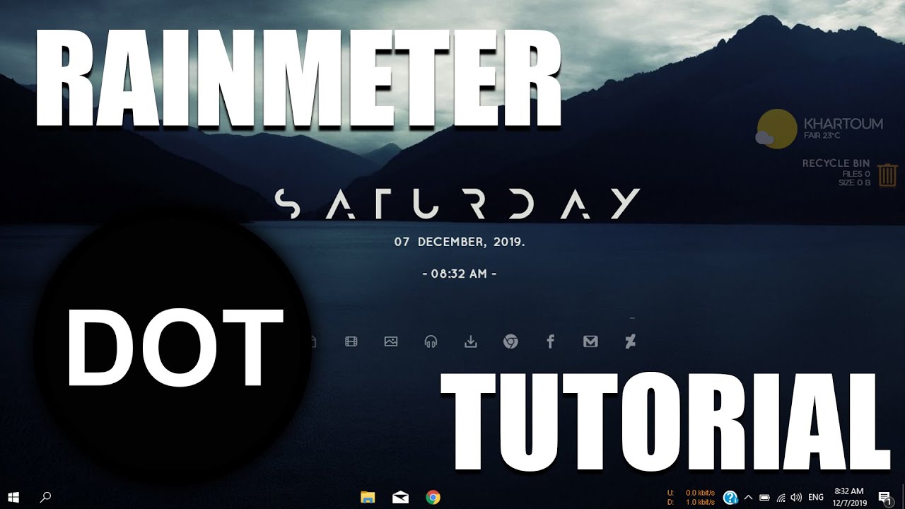 Edit Rainmeter Skins