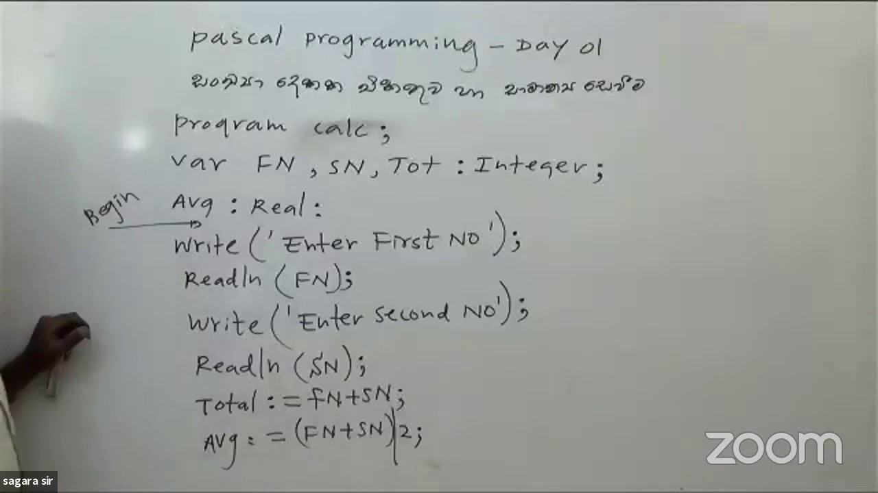 Pascal Programming Grade 11 Youtube
