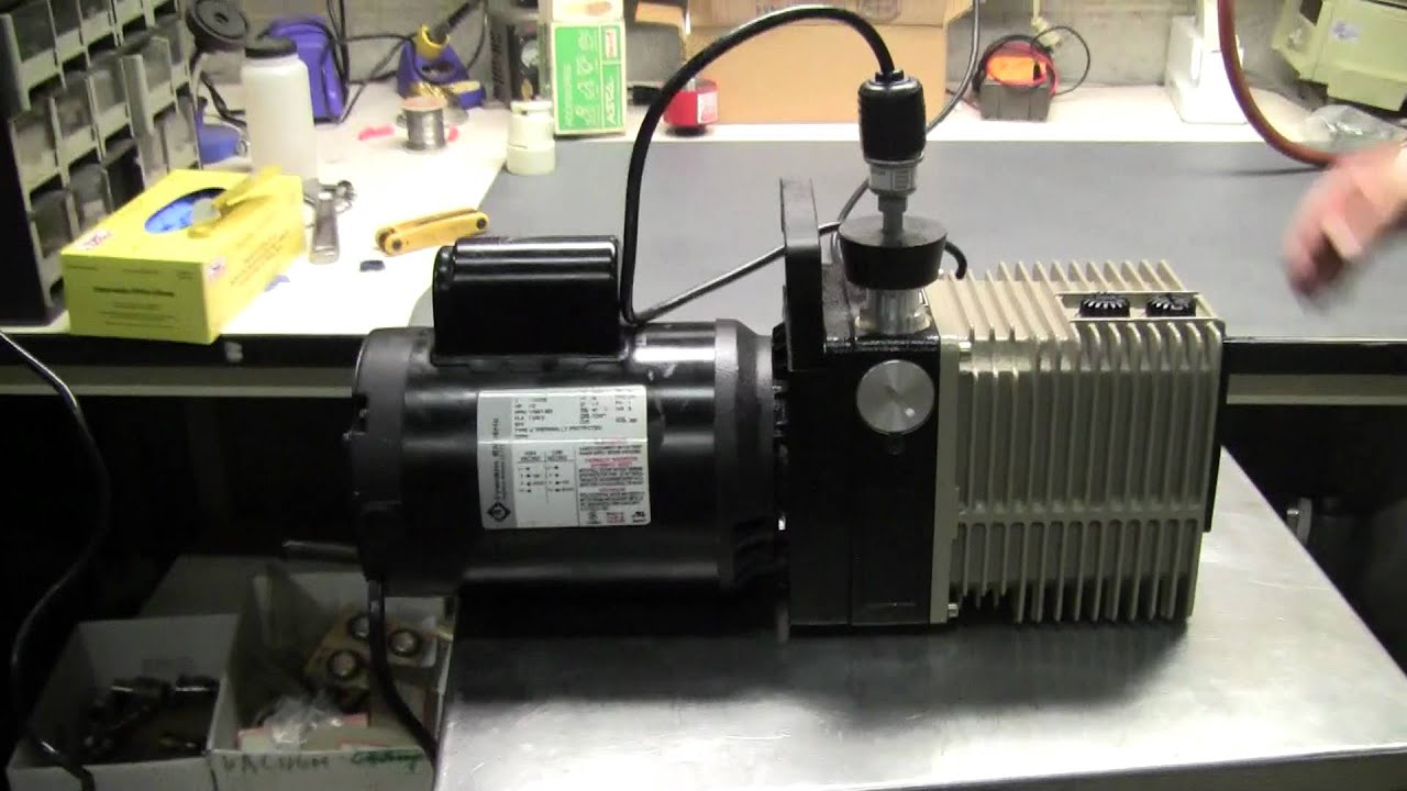 Precision Scientific Vacuum Pump Youtube