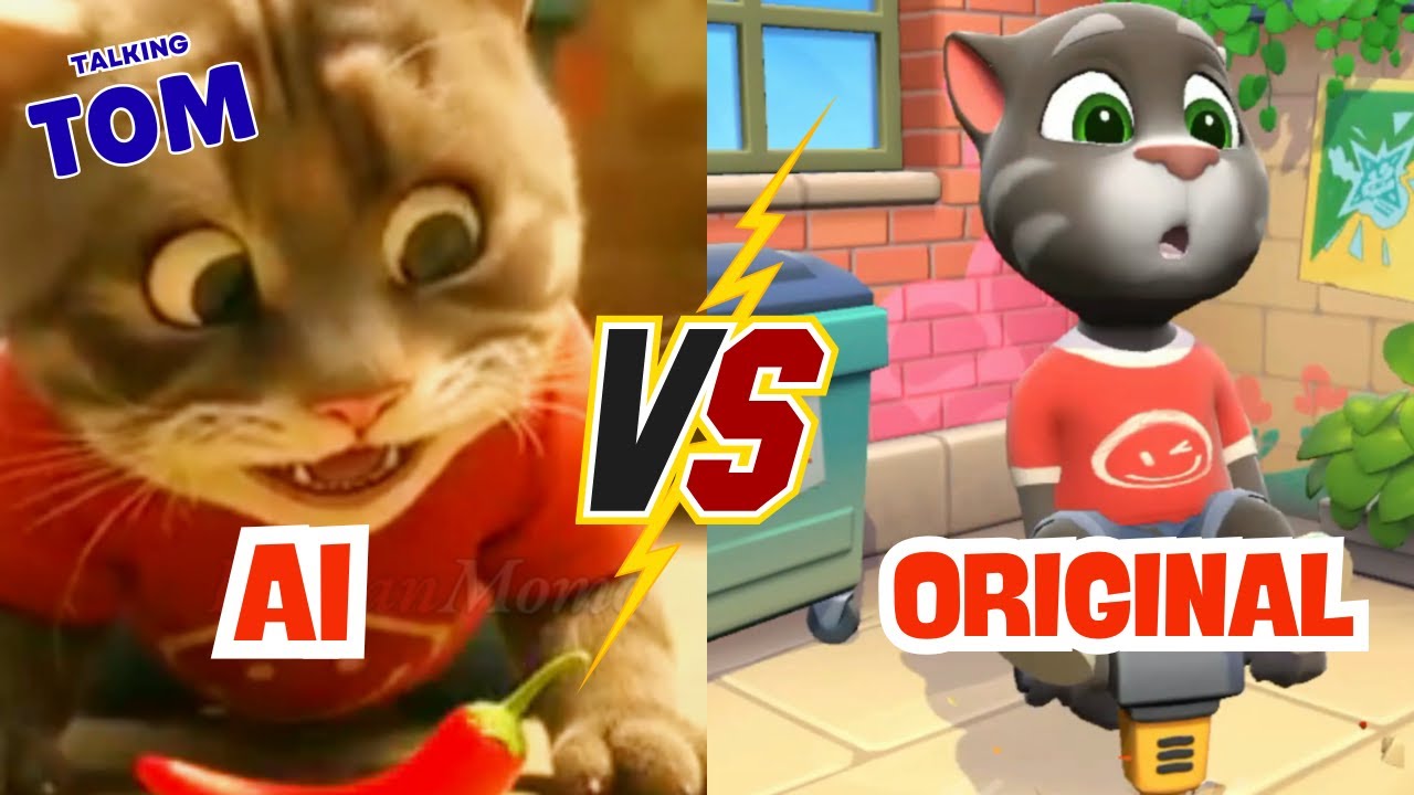 Talking Tom Cat 2025 Original Ai Real Talking Tom 2025 In Ai Mode