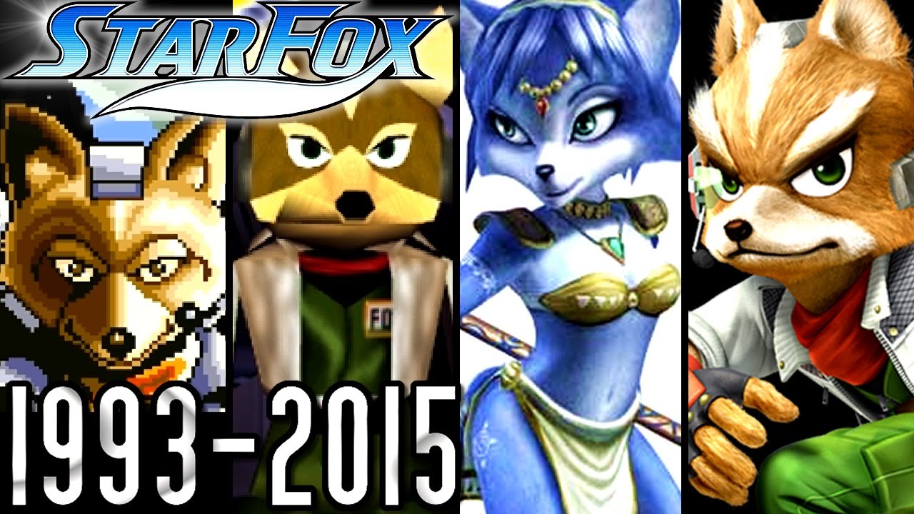 Star Fox All Intros 1993 2015 Wii U Gcn N64 Snes Youtube