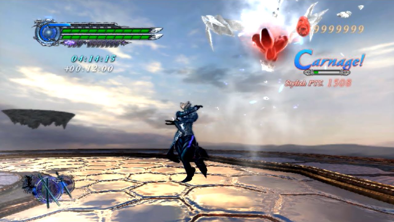 Dmc4se Vergil Two Combos Dmc4seスタイリッシュ Youtube