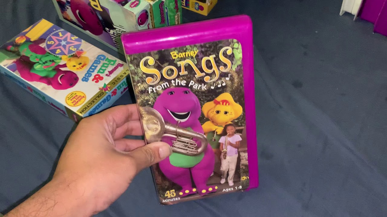My Barney Vhs Collection Youtube