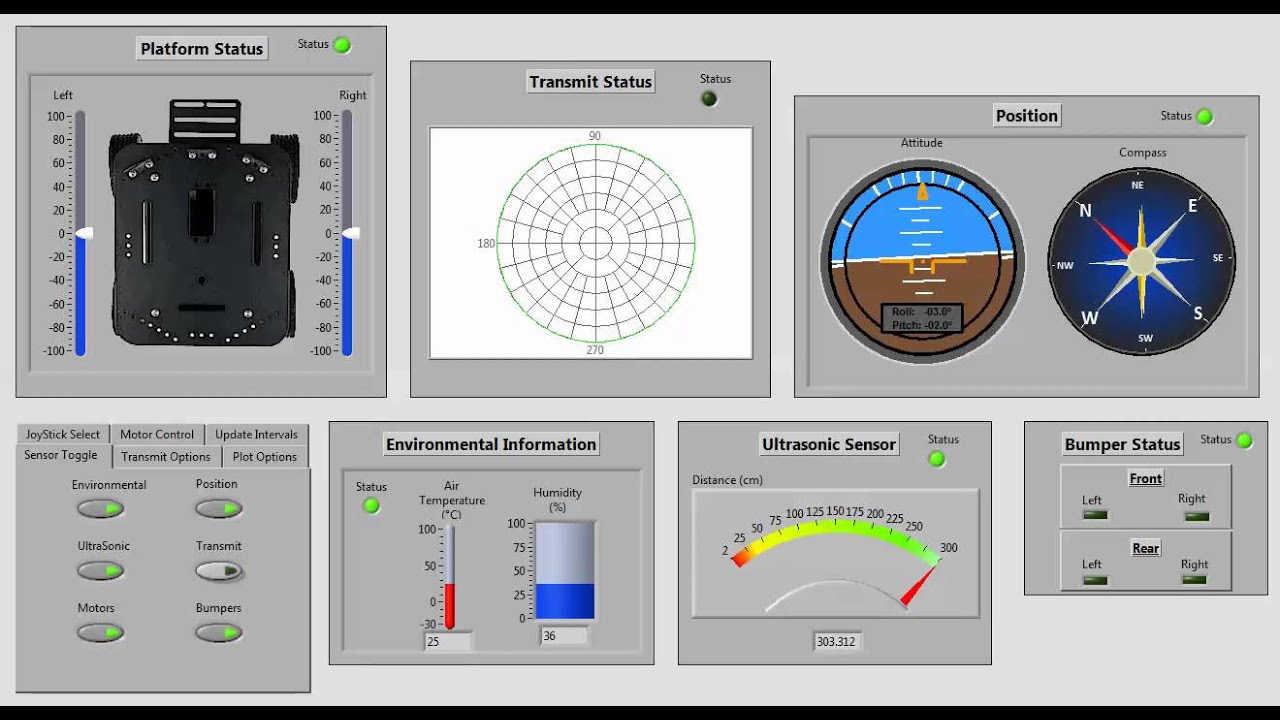 Labview Front Panel Walk Through Youtube