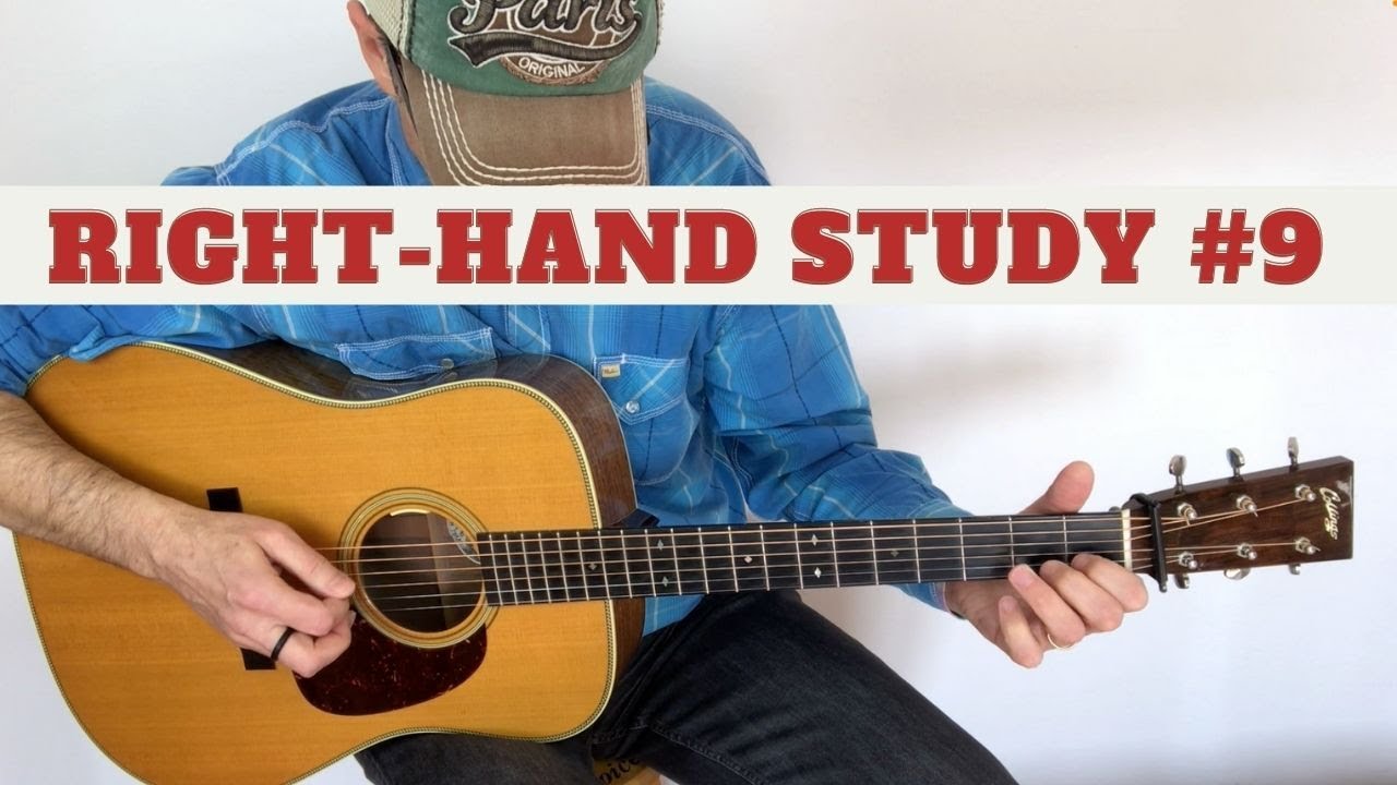 Right Hand Study 9 Flatpicking Guitar Lesson Youtube