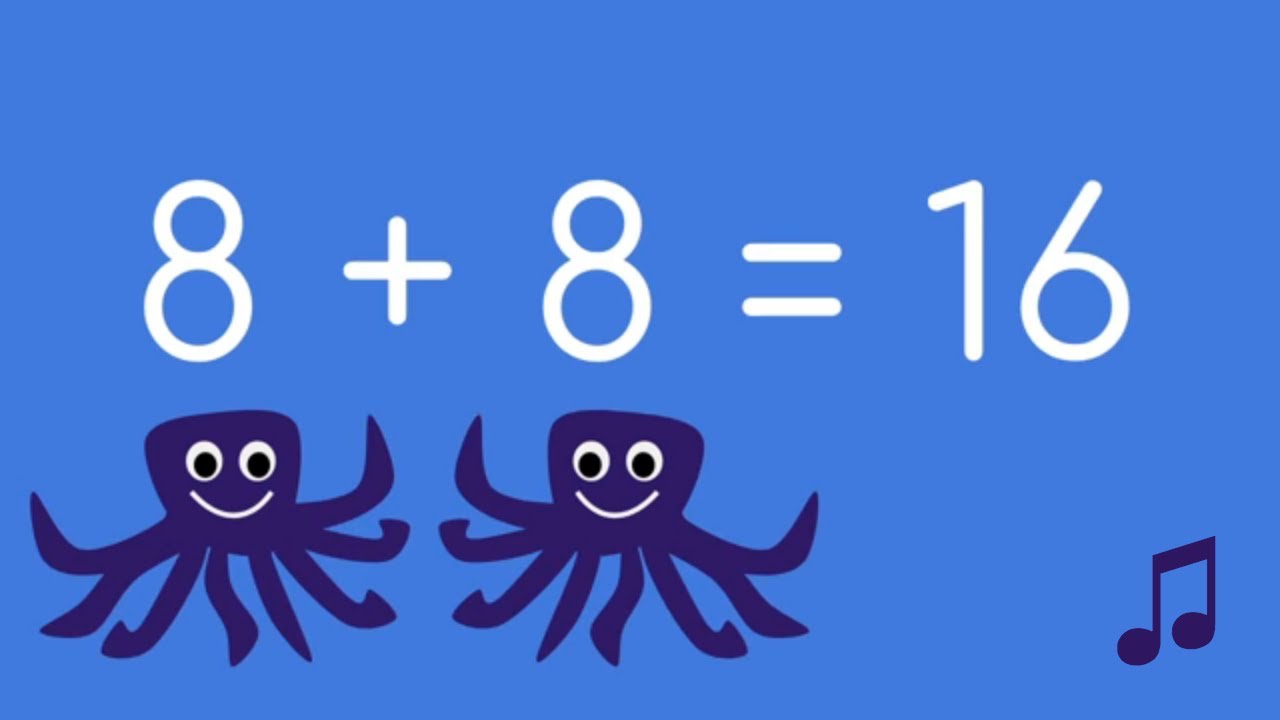 Doubles Addition Facts Song Youtube