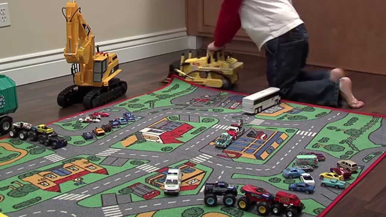 Toy Trucks And Cars Youtube