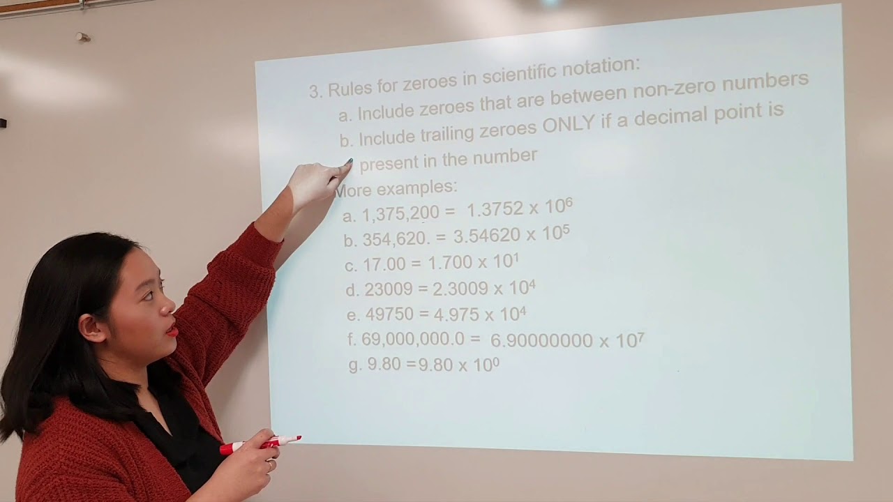 Scientific Notation Youtube