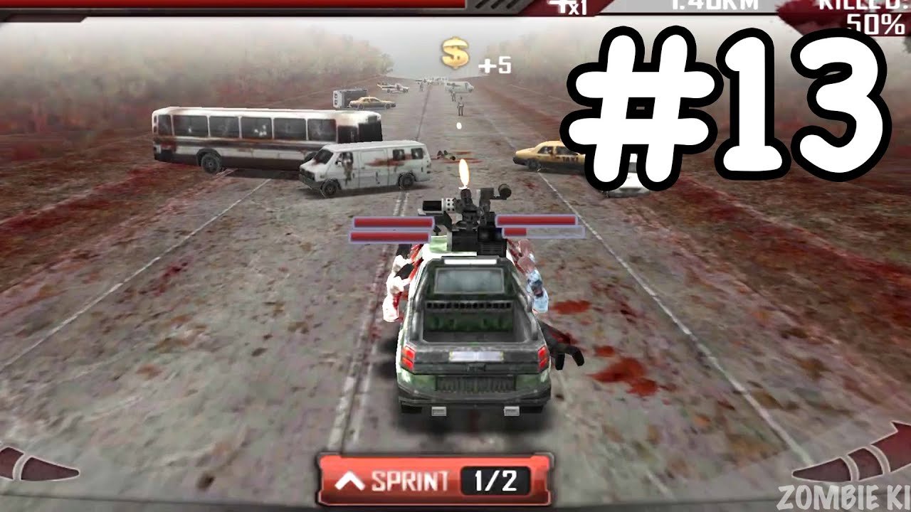 Zombie Roadkill 3d Mission 13 Level 2 Zombie Killer Youtube