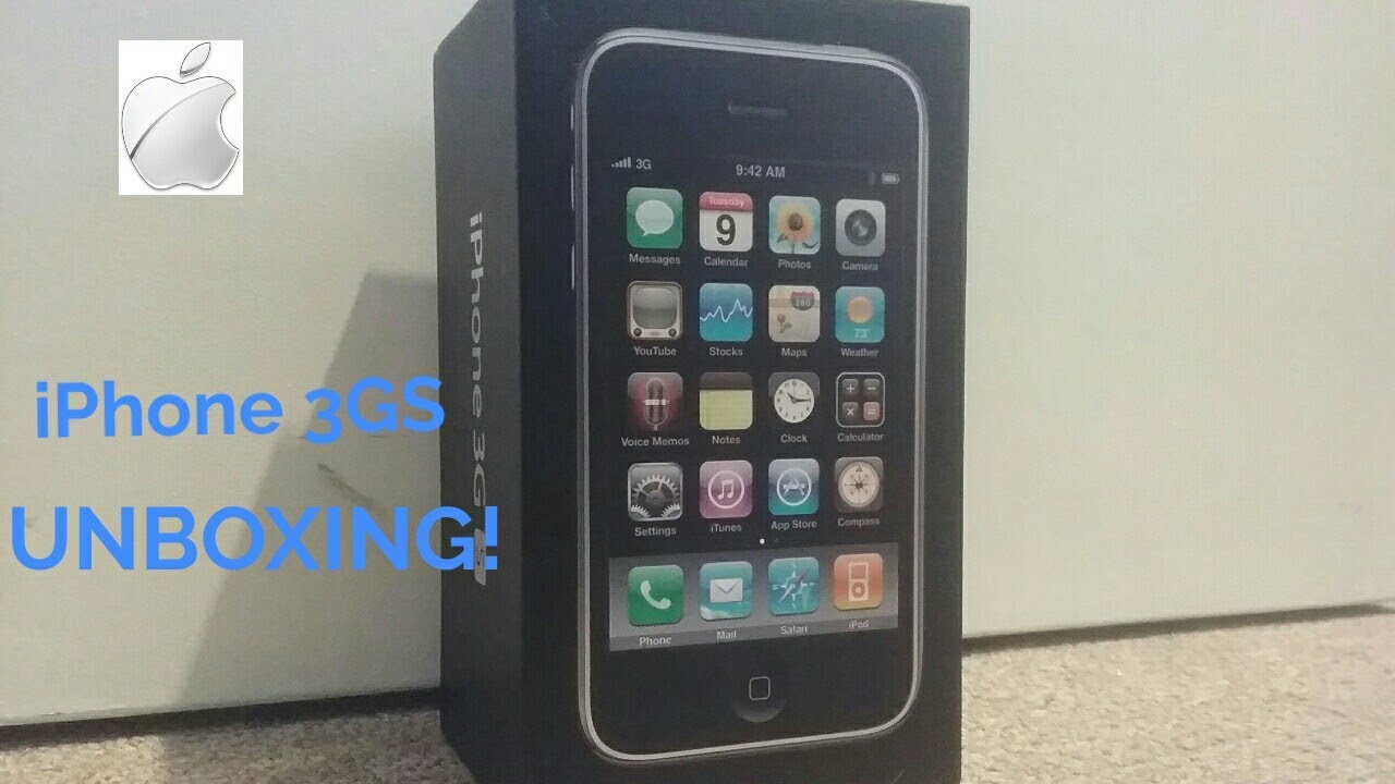 Iphone 3gs Unboxing Youtube