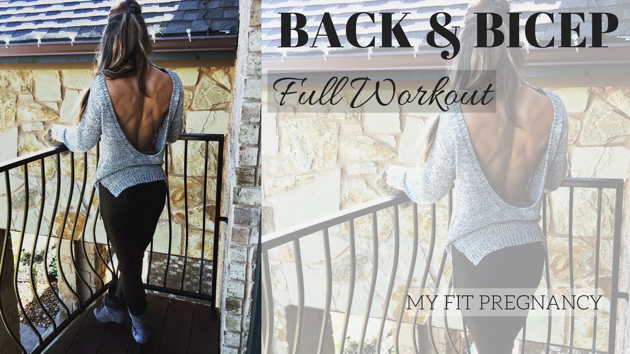 Full Biceps Back Workout Youtube