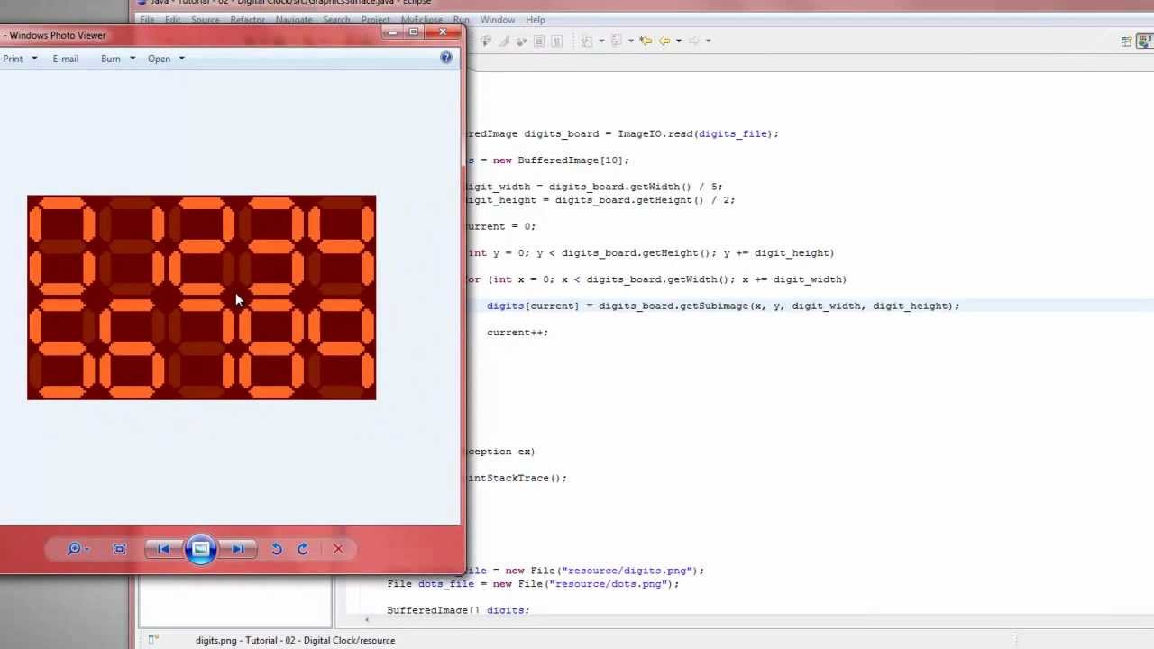 Java Tutorial Digital Clock Part 1 Youtube