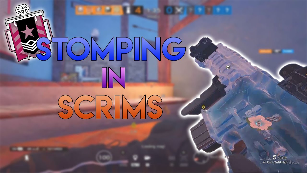 Stomping In Scrims Rainbow Six Siege Youtube