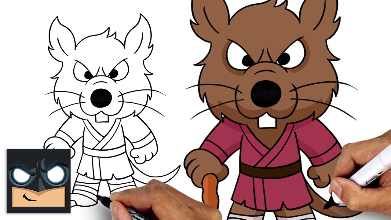 Master Splinter Drawing