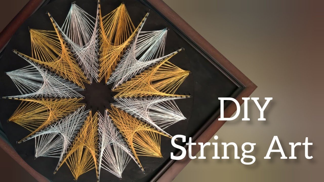 How To Make Hanging String Art At Steve Fuller Blog