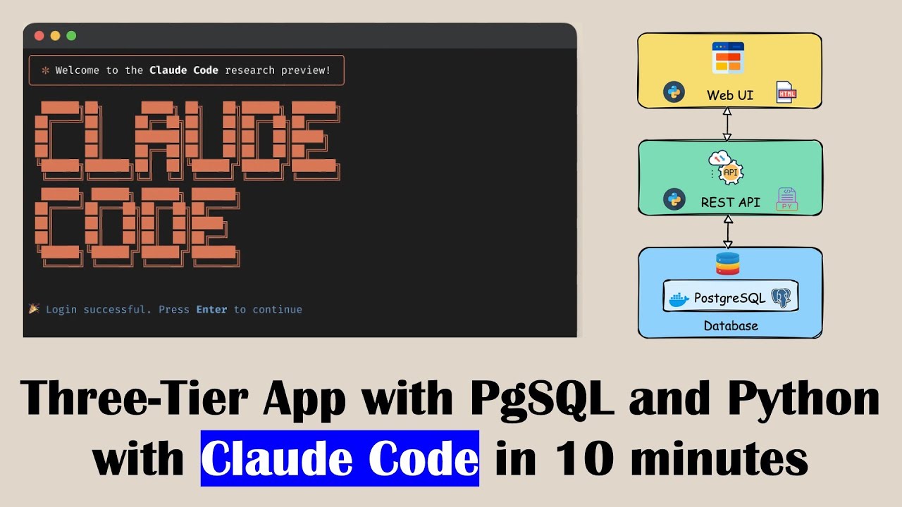 Building Python App End To End With Claude Code Youtube