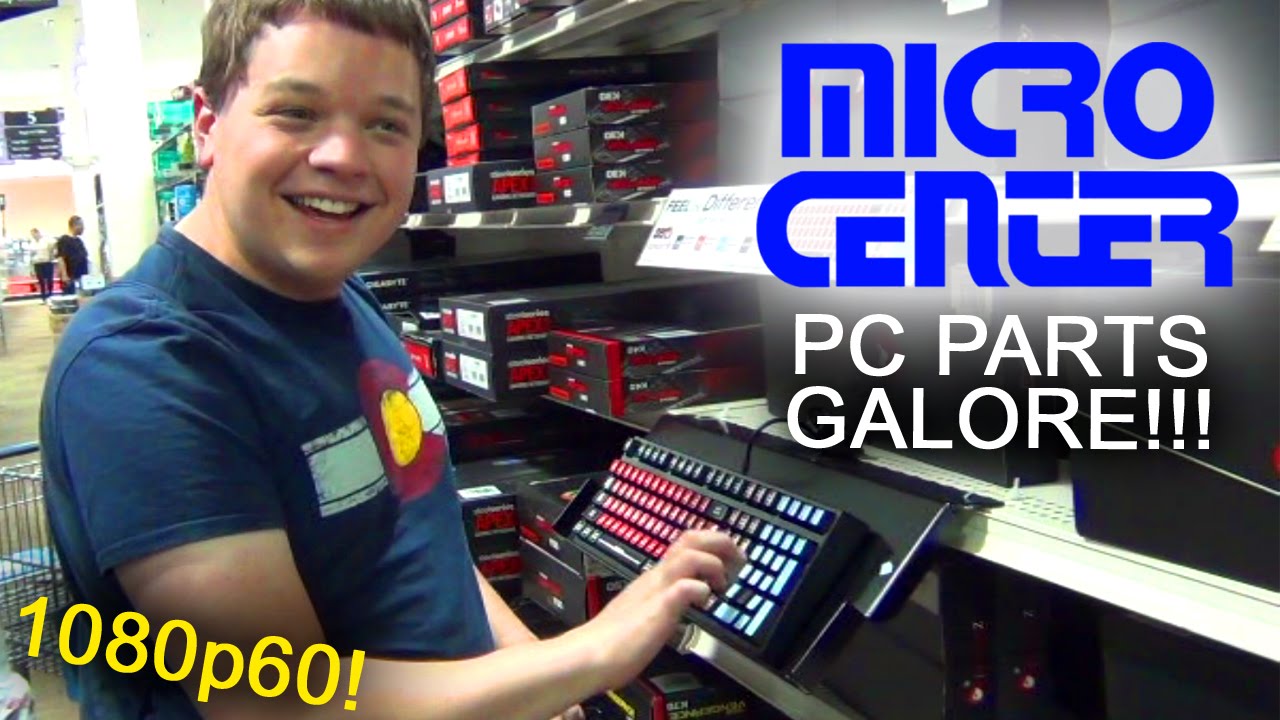 A Day At The Micro Center Youtube