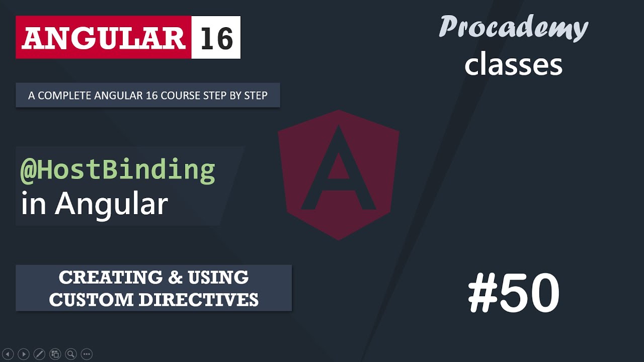 50 Hostbinding In Angular Creating Using Custom Directive A